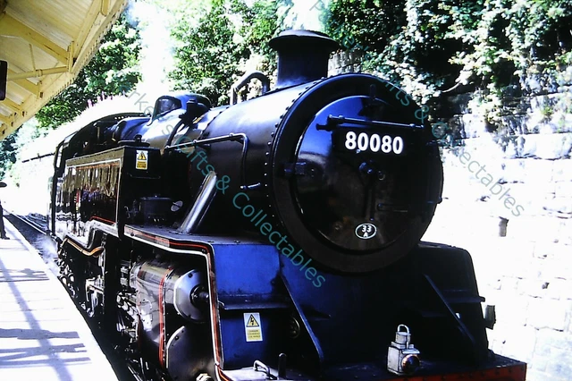 RAILWAY SLIDE TRAIN Slide 35mm Locomotive No 80080 (J 12b) EUR 5,69 ...