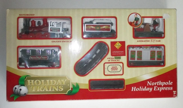 HOLIDAY TRAINS NORTH Pole Holiday Express Train Set £26.69 - PicClick UK