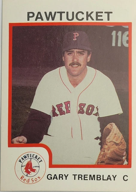 1987 PAWTUCKET RED Sox ProCards Minor League #70 GARY TREMBLAY (A) EUR ...