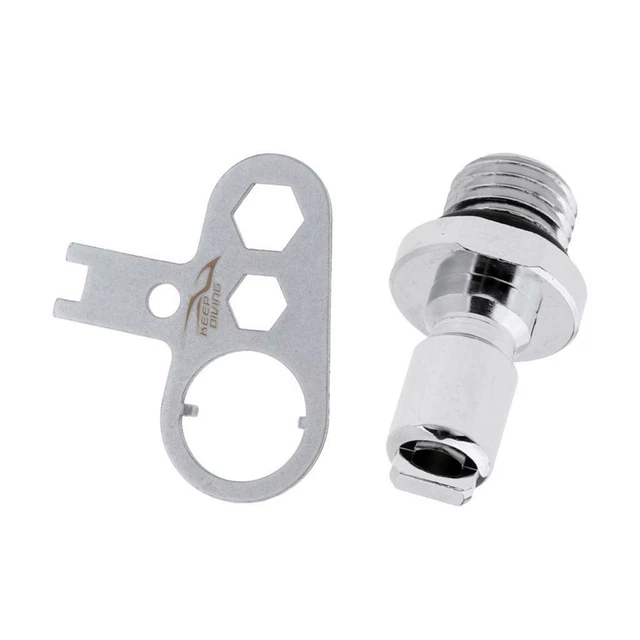 BCD REMOVAL DIVE Tank Oral Inflator Valve Tool Copper Nipple Repair Kit ...