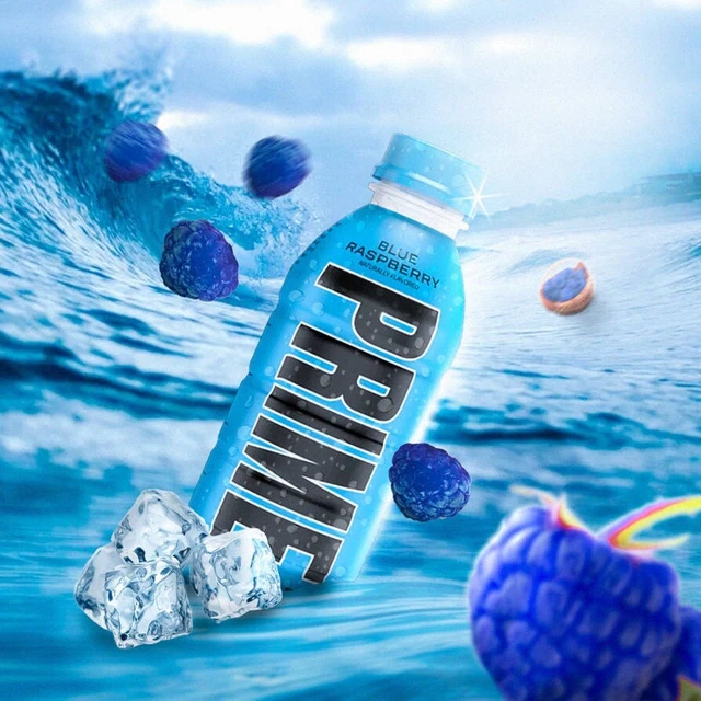 PRIME HYDRATION DRINK - Blue Raspberry, 500ml £3.00 - PicClick UK