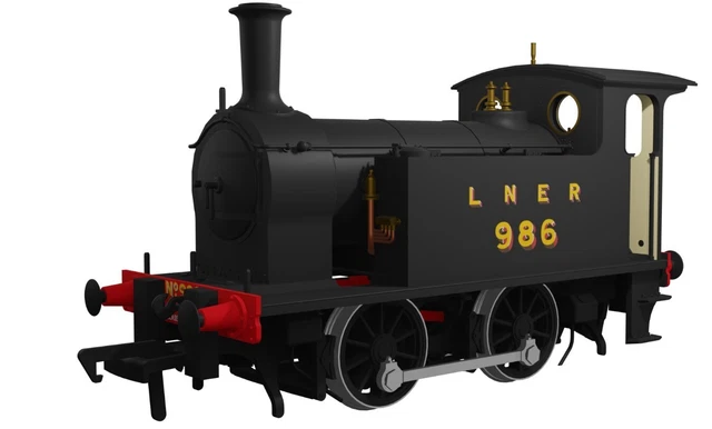 RAPIDO TRAINS LNER Y7 No986 LNER BLACK LIVERY 932006 £144.95 - PicClick UK