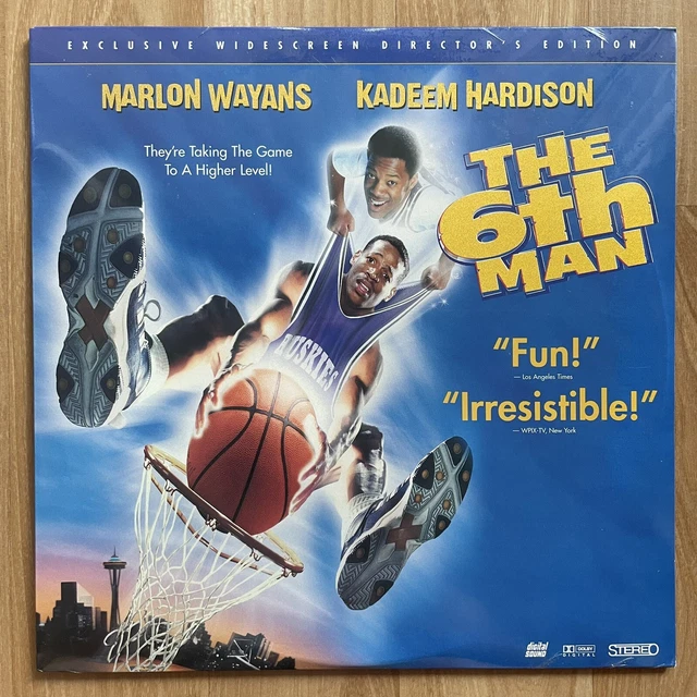 THE 6TH MAN Laserdisc Widescreen Directors Edition 1997 LD Marlon ...