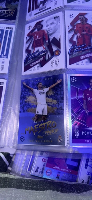 MATCH ATTAX EXTRA Goat Messi And Match Attax El Maestro Bellingham £63. ...