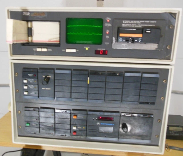 MOTOROLA PARAMEDIC TELEMETRY PMC EKG Patient Monitoring Console works ...