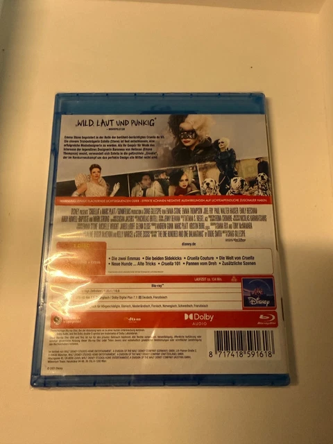 DISNEY CRUELLA EMMA Stone Blu-Ray OVP Neu EUR 4,00 - PicClick DE