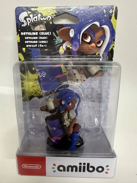 NINTENDO AMIIBO SPLATOON Series Octoling Blue NVL-C-AEAT 2022 from Japan £58.84 - PicClick UK