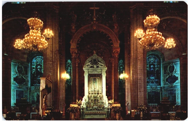 MAIN ALTAR AT Virgin Of Guadalupe Shrine,Mexico Df.vtg Unused Postcard ...