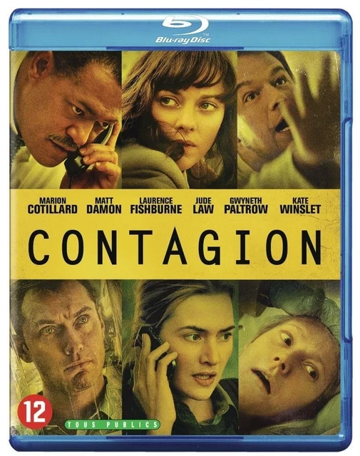 CONTAGION (BLU-RAY) MATT Damon Steven Soderbergh Marion Cotillard £22. ...