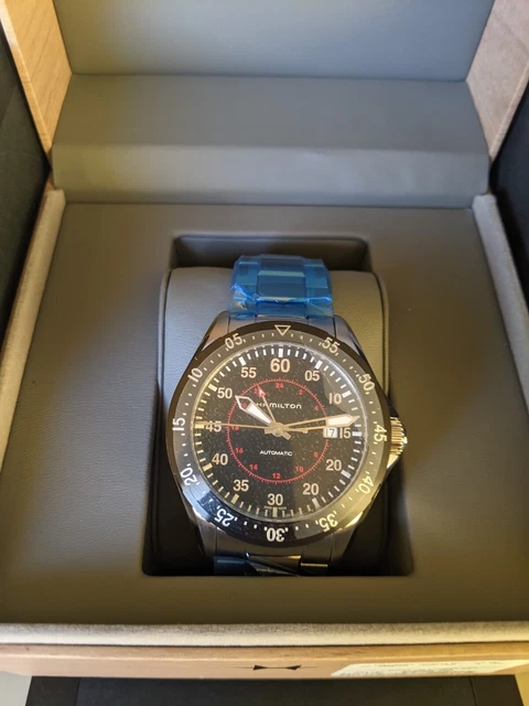 HAMILTON KHAKI PILOT GMT Automatic watch **DIAL ERROR** (H76755135 ...