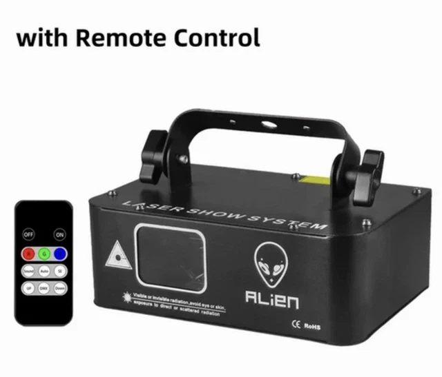 ALIEN 500MW RGB Laser Beam Line Scanner Projector (DJ, Disco, Stage ...