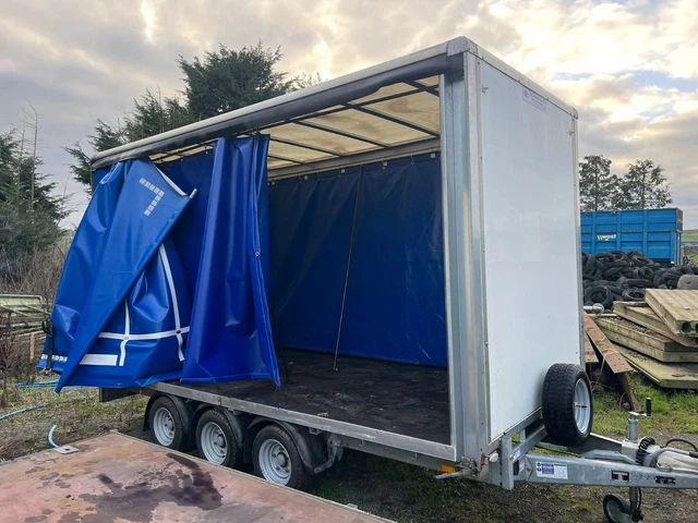 IFOR WILLIAMS TRI-AXLE Curtainside Trailer £5,086.70 - PicClick UK