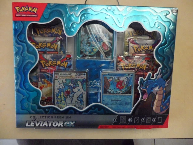 DRACAUFEU EX ET Léviator EX Prémium Coffret Pokémon neuf scellé ...