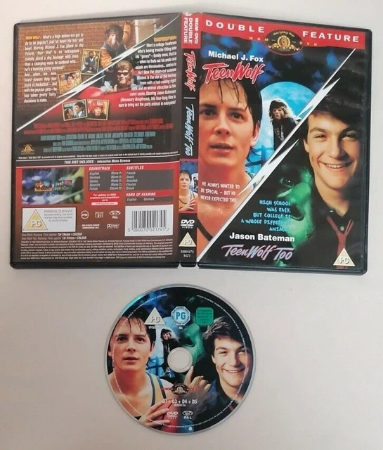 DVD - TEEN Wolf / Teen Wolf Too Double Feature DVD PAL UK R2 Fox ...