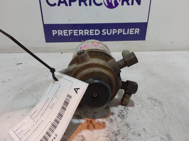 HOLDEN RODEO FUEL Filter Housing Ra, Diesel, 3.0, 4Jh1, Hand Primer ...