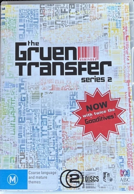 THE GRUEN TRANSFER Complete Series 2 DVD 2 Disc Set Brand New Sealed R4 ...