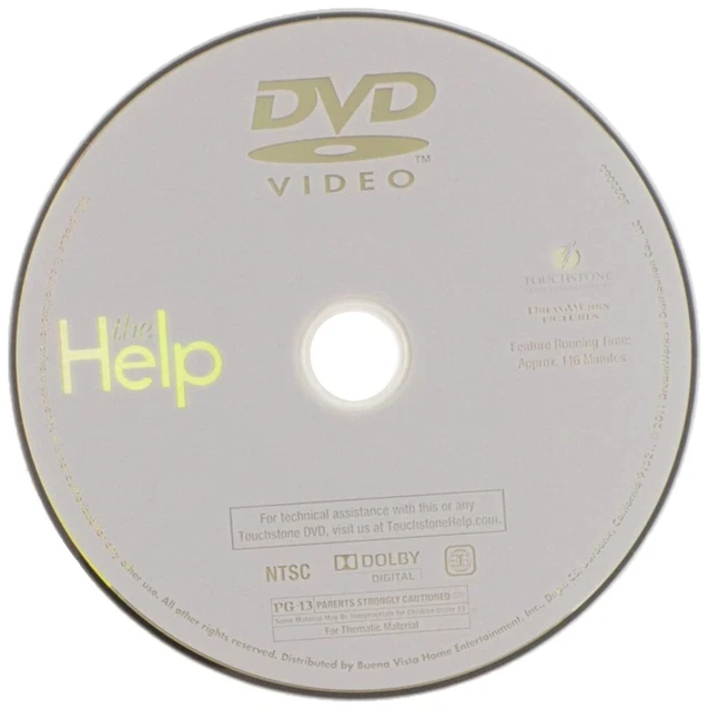 THE HELP (TWO-DISC Blu-ray/DVD Combo) (Blu-ray) Emma Stone Octavia ...