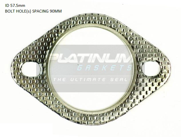 EXHAUST MANIFOLD FLANGE GASKET for FORD FALCON AU FAIRLANE FAIRMONT EA ...