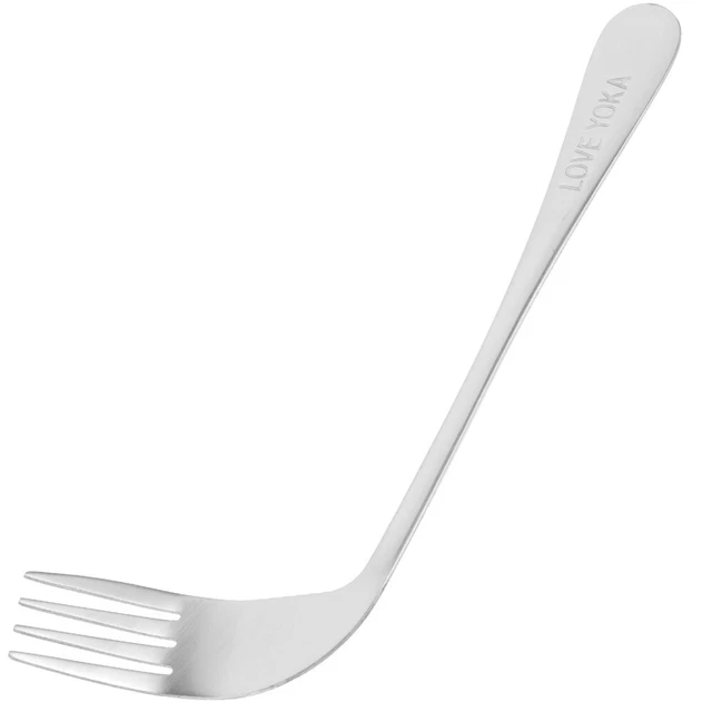 SELF-FEEDING ERGONOMIC ELDERLY Adaptive Left Right Handed Fork £5.79 ...