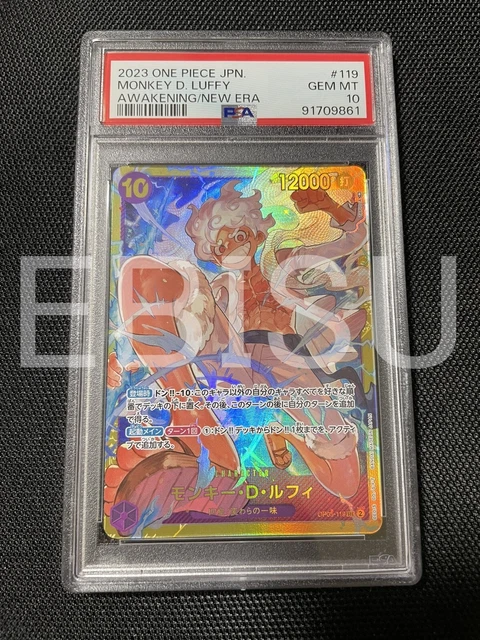 PSA 10 MONKEY D. Rufy OP05-119 SEC Carta monopezzo giapponese 2023 Z536 EUR 18,87 - PicClick IT