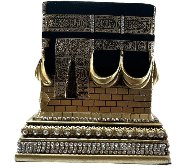 ISLAMIC TABLE DECOR Kaaba Replica Model Display Muslim Turkish Gift ...