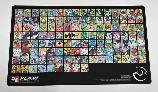 POKÉMON TCG 4° Generation Sinnoh Black Playmat Professor Program EUR ...
