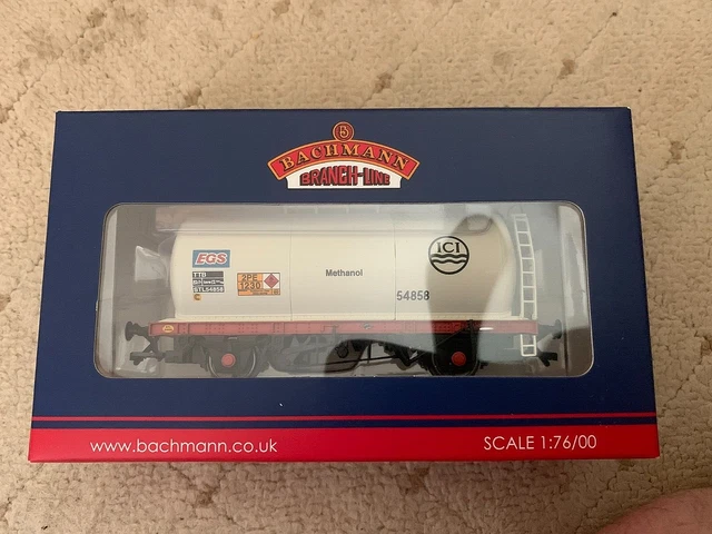 BACHMANN 37-578A OO Gauge 45 Ton TTA Tank Wagon ICI Methanol £23.79 ...