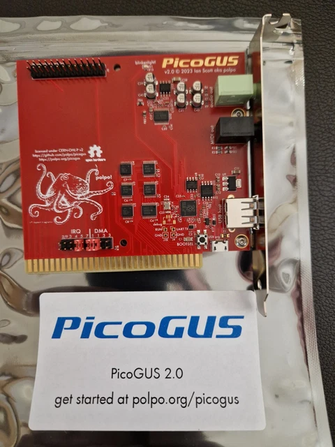 NEW PICOGUS V2 Retro ISA Sound Card Made in UK £57.92 - PicClick UK