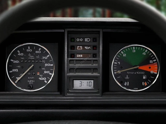 FOR VW T3 T25 1979-1992 Polished Aluminum Dashboard Trim dash Cluster ...