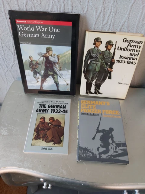 OLD GERMAN ARMY Books Wehrmacht Uniforms Insignia Panzer £14.95 ...