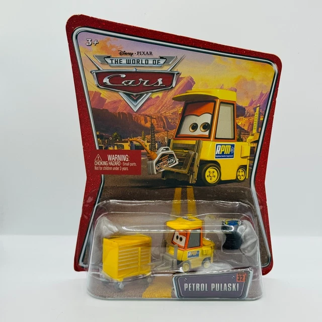 DISNEY PIXAR CARS - PETROL PULASKI RPM PITTY World of Cars 2008 - 1:55 ...