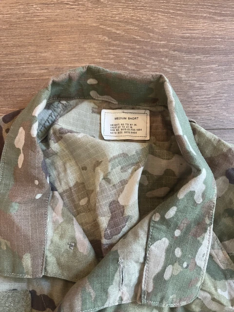 USGI OCP ARMY IHWCU Hot Weather Combat Uniform top Medium Short $34.99 - PicClick CA