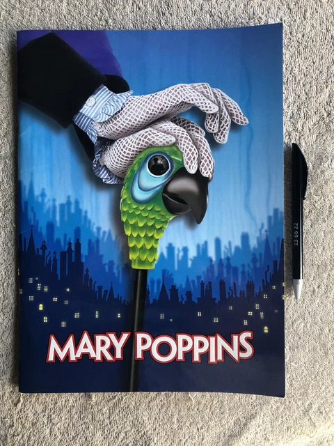 MARY POPPINS DISNEY Marina Prior Debra Byrne Large Theatre Program. $22 ...