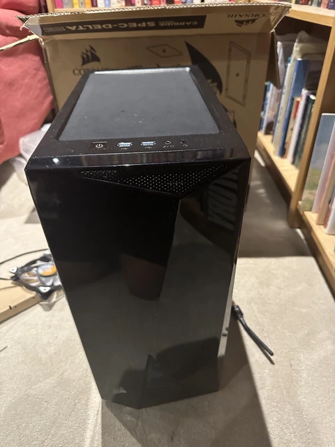 CORSAIR SPEC-DELTA CARBIDE Series, RGB Tempered Glass Mid-Tower ATX ...