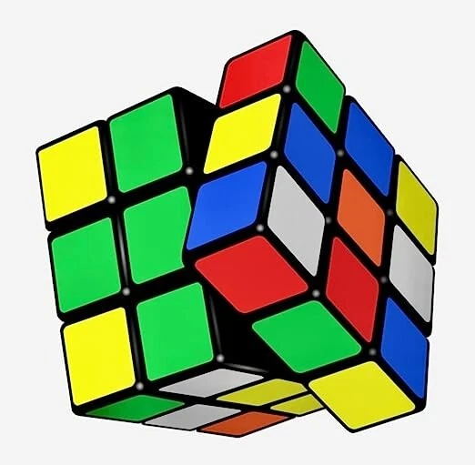 ORIGINAL 3X3 Rubix Magic Rubic Mind Game Classic Puzzle Kids/Adults £6. ...