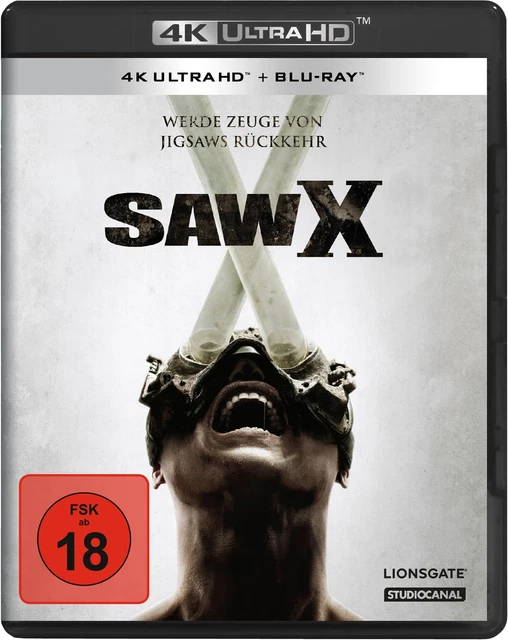 SAW X (4K Ultra HD) (+ Blu-ray) (4K UHD Blu-ray) Bell Tobin Smith Shawnee Beach EUR 51,97 ...