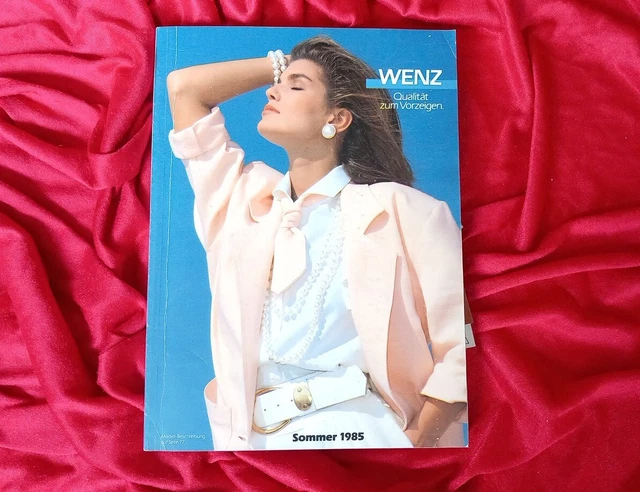 WENZ KATALOG FRÜHJAHR Sommer 1985 - vintage Versandhauskatalog #E625 ...