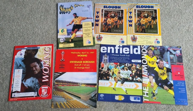7 NON LEAGUE Programmes Pre 2000 £0.99 - PicClick UK