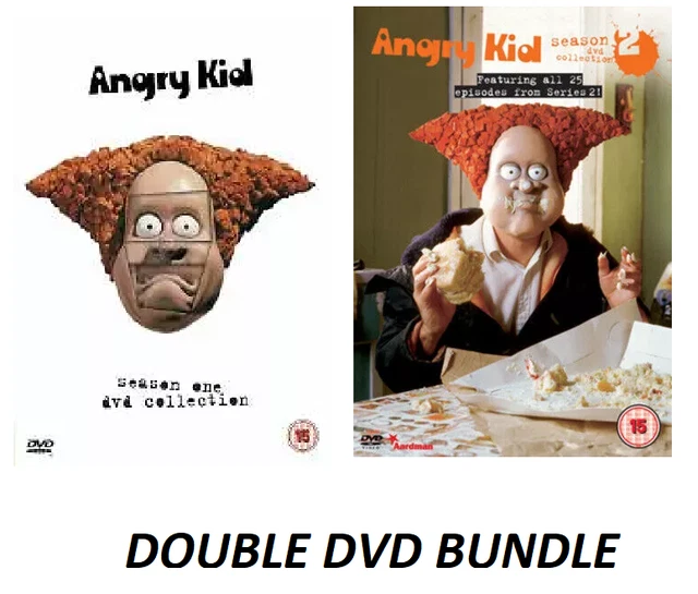 ANGRY KID SEASON One And Two Dvd Collection 1999 - BRAND NEW & SEALED £ ...