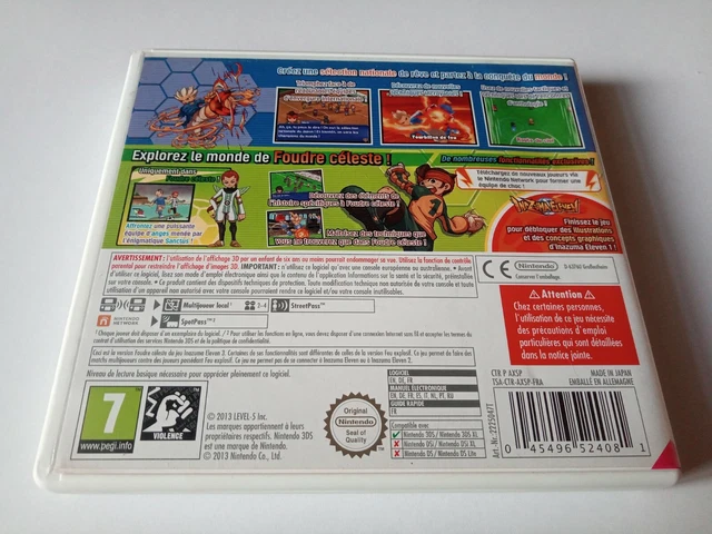 INAZUMA ELEVEN 3: Lightning Bolt (Nintendo 3DS) £60.00 - PicClick UK