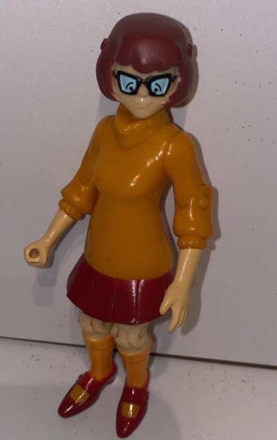 Vtg Hanna Barbera Scooby Doo Mystery Action Figure Character Velma 4” Jointed Eur 554 Picclick Fr