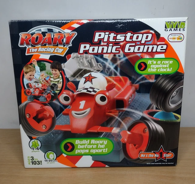 ROARY THE RACING Car Pitstop Panic Game Rare HTF. £11.51 - PicClick UK