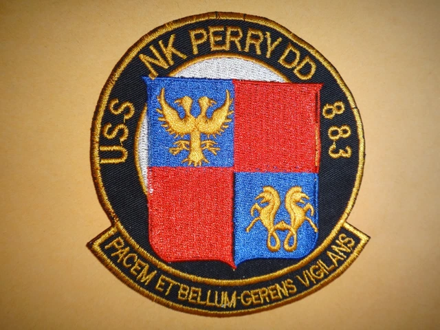 VIETNAM WAR PATCH US Navy Destroyer USS NEWMAN K PERRY DD-883 £10.84 ...