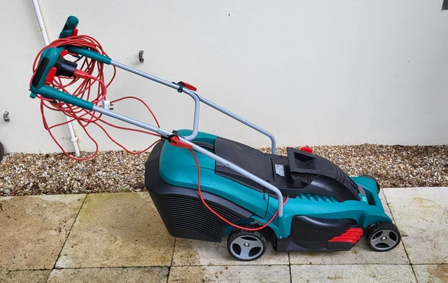 BOSCH ROTAK 40 Ergoflex Corded Rotary Lawnmower (40 cm Cutting Width) £ ...