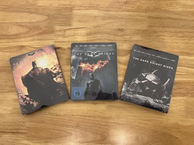 BATMAN TRILOGY LIMITED Edition Blu-Ray Steelbook Collection. Read ...