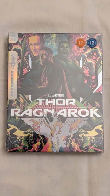 THOR RAGNAROK 4K UHD Blu-ray Mondo Steelbook - UK Release - New ...