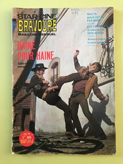 ROMAN PHOTO STAR ciné Bravoure n°137 (mars 1968) EUR 3,00 - PicClick FR