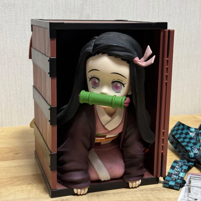 DEMON SLAYER NEZUKO Popcorn Bucket Figure Limited 2021 Kimetsu USJ Case ...