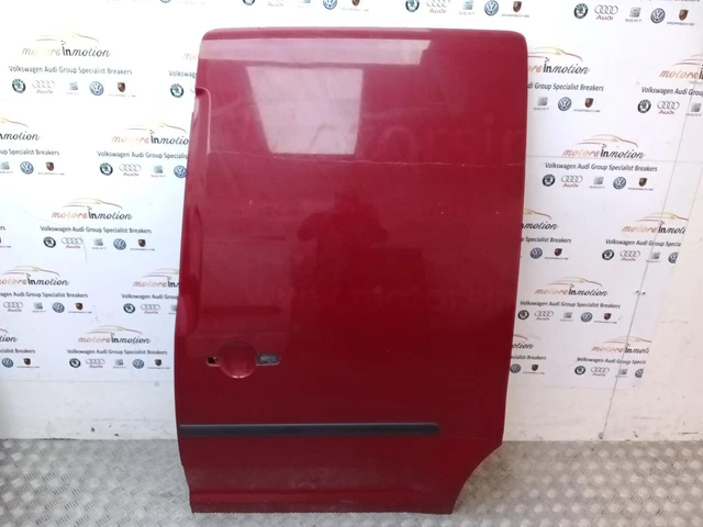 VW CADDY VAN Mk3 2K SWB Left Sliding Door LK3A Paprika Red *See Images ...
