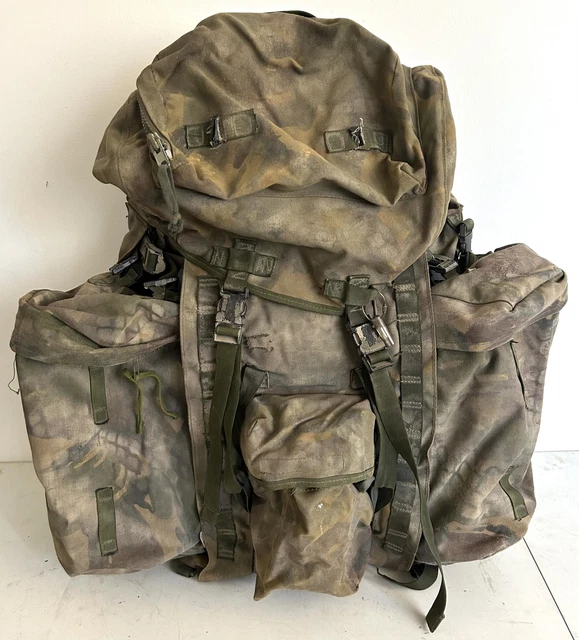 BRITISH MILITARY ISSUE DPM Camouflage Modified 90 Litre PLCE Bergen ...